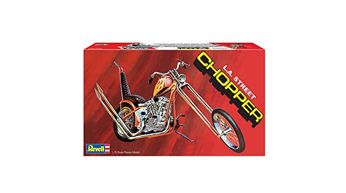Revell L.A. Street Chopper Model Kit - 1:8 Scale, 107 Parts