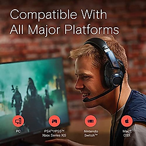 EPOS H6Pro - Open Acoustic Gaming Headset with Mic - Lightweight Headband - Comfortable & Durable Design - Xbox Headset - PS4 Headset - PS5 Headset - PC/Windows Headset - Gaming Accessories (Green)