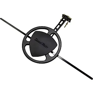 Channel Master Omni+ 50 - Omnidirectional Digital HDTV Antenna with 360 Degree Reception, Includes Mounting Bracket for Roof, Attic & RV Installations, Indoor/Outdoor (50 Mile Range)