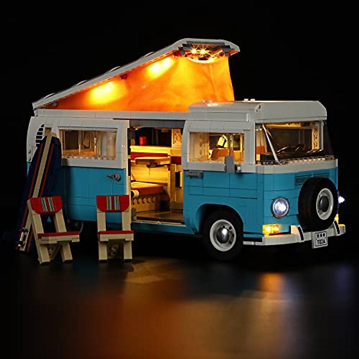 LIGHTAILING Led Light for 10279 T2 vw Bus Building Blocks Model - NOT Included The Model Set