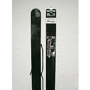 Douglas Premier Square Surface Mount Tennis Posts, Black
