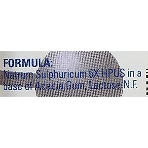 Cold and Flu Medicine, Nausea Relief, Homeopathic Treatment, Hyland's Cell Salts #11 Natrum Sulphuricum 6X Tablets, 1000 Count