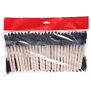 Artlicious Foam Brush Set - Pack of 50 Disposable, 1-inch Sponge Paint Brushes for Acrylic Painting, Staining, Varnishes & DIY Craft Projects - Art Supplies﻿