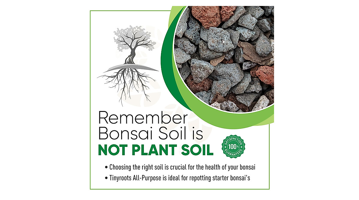 Bonsai Outlet Bonsai Soil Mix - Tinyroots All Purpose Bonsai Soil Mix ...