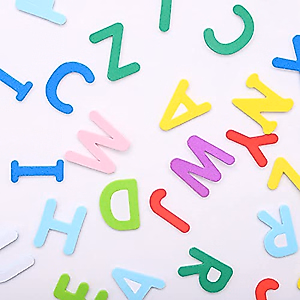 1050Pcs Foam Stickers, Self Adhesive Sticky Letter Sticker for Kids DIY Craft（1.1x0.9in）