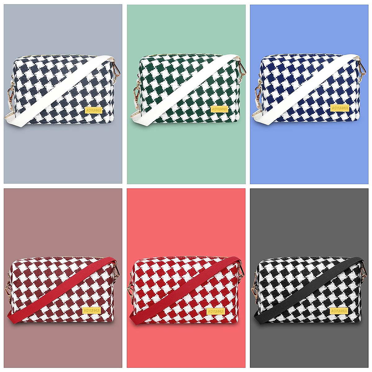 AOYUNHUI Shoulder Handbags Crossbody bags for Women Crossbody Purse Shoulder Bag-Green