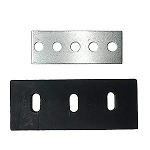 Carbman 1/4" 1-Blade Universal Impeller Blade Modification Kit for Two-Stage Snow Blowers 2-Stage Machine