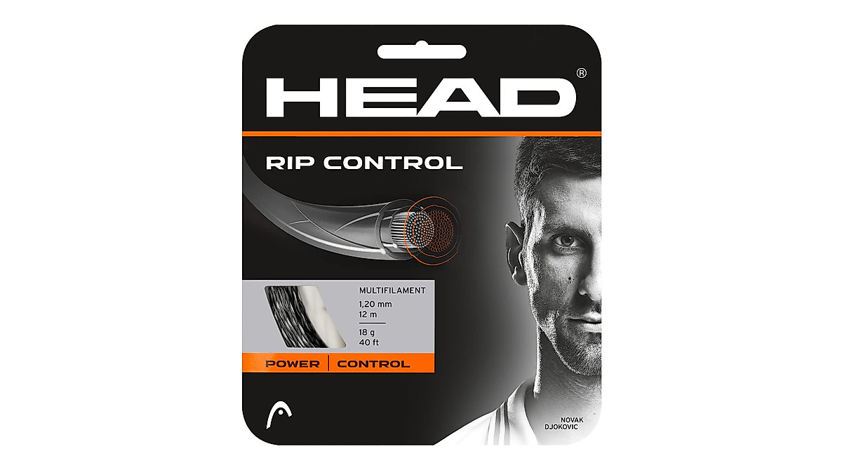 Head RIP Control Tennis Racket String - 16 Gauge Power