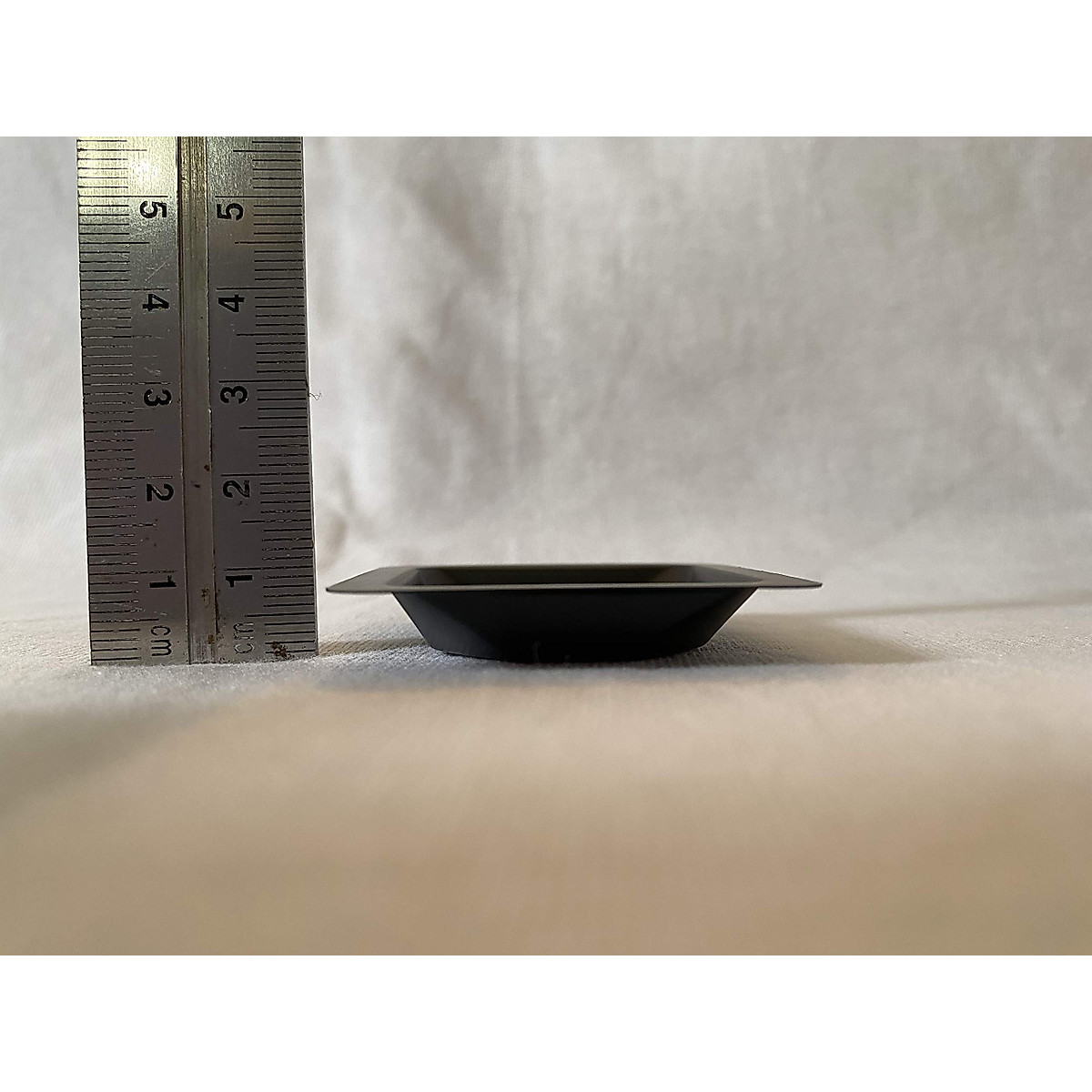 Standard Weighing Boats, W-S46-BK-100, 46mm, Small, Black, Pack of 100