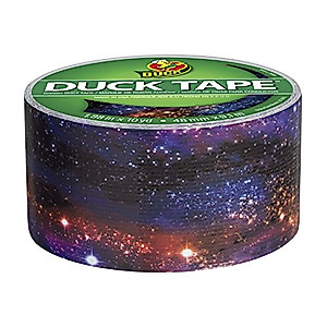 Duck Brand 283039 Printed Duct Tape, Single Roll, Galaxy