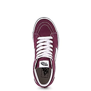 Vans SK8 Hi Grape Wine/True White Size 6