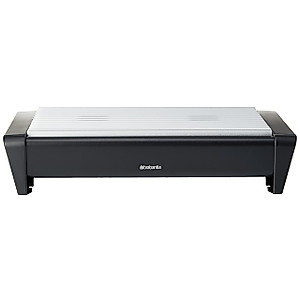 Brabantia 477140 Wood Farmer with 2 Burner, 40 x 20 x 10 cm, Matt Black