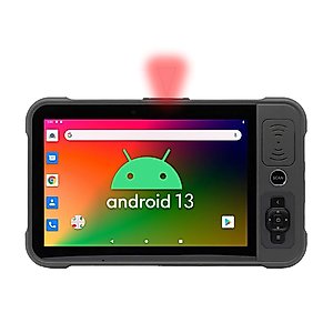 Chainway P80 Android Tablet Barcode Scanner, Zebra 2D/1D/QR Code Reader, Android 13, WiFi, GPS, NFC, Bluetooth, Wireless, Heavy Duty, 8700mAh All-Day Battery (Build Your Own)