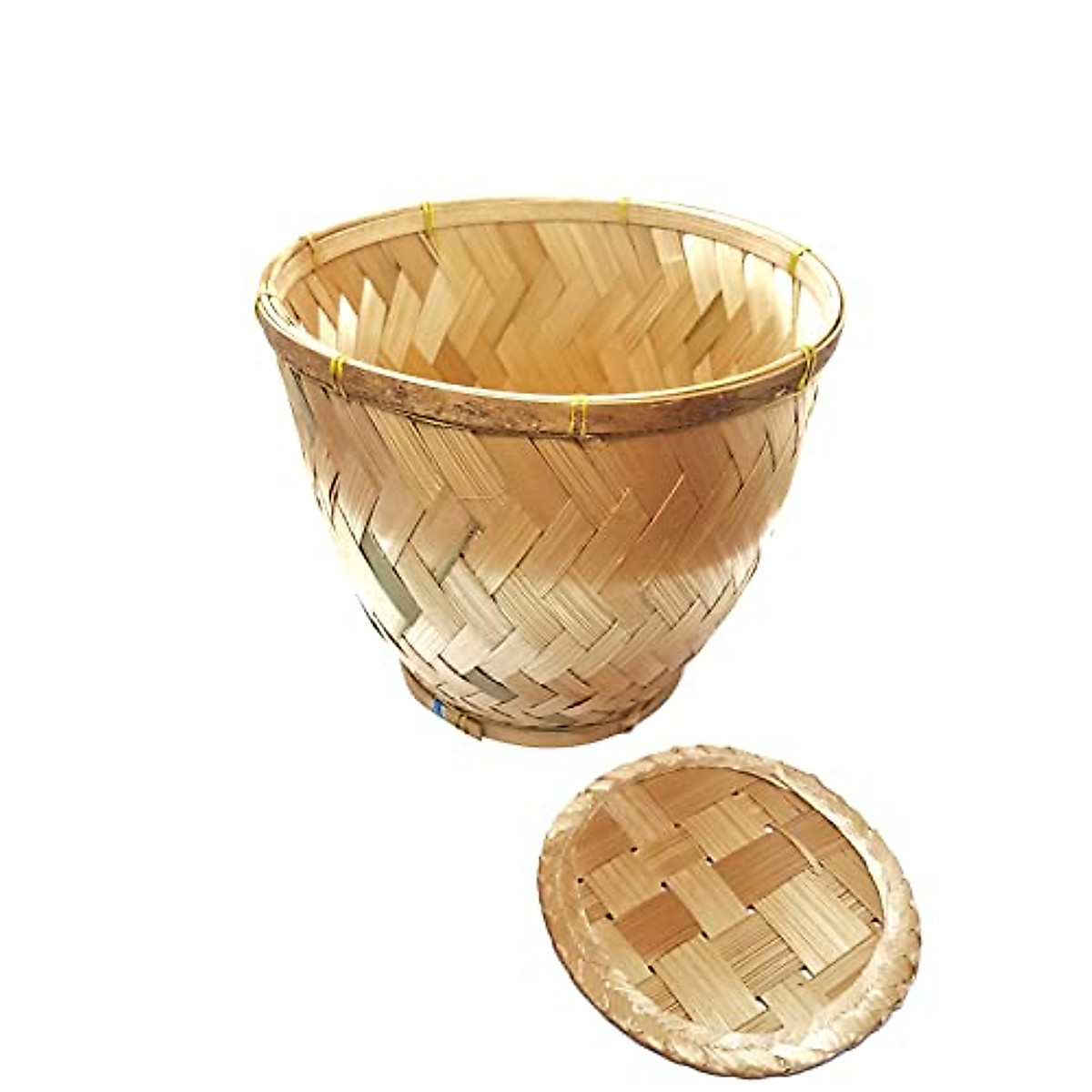 Sticky Rice Steamer Basket Size 8.5 inches With Bottom Plate (Only Basket)
