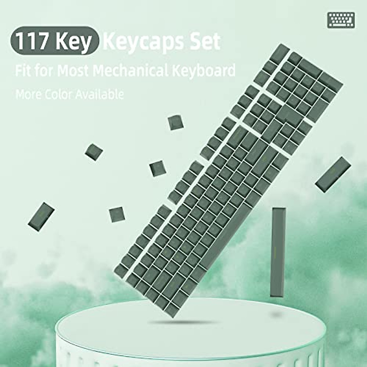 117 Key PBT Keycap Set - Customize Your Mechanical Keyboard