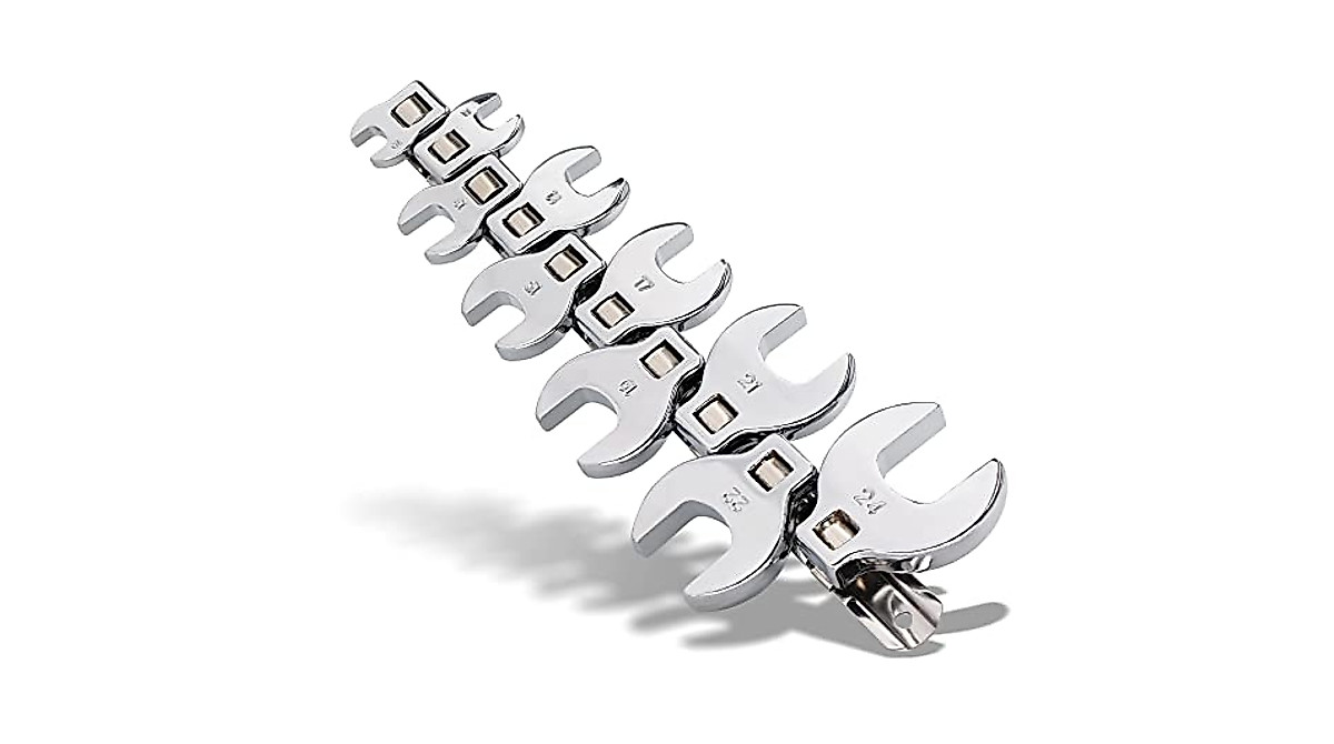 Crows Foot Wrench Set - Perfect for Tight Spaces