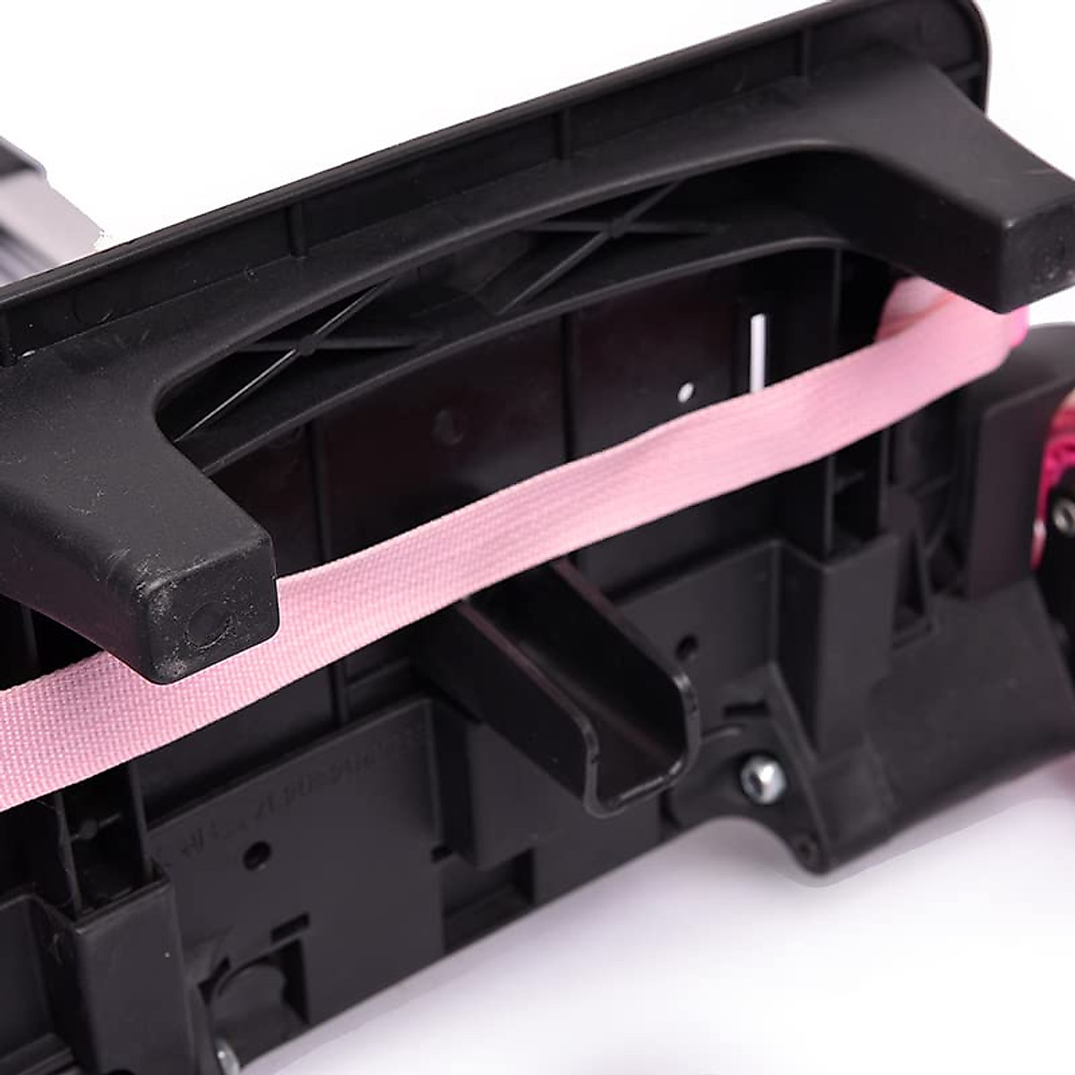 ChezMax Backpack Trolley Foldable Trolley Cart 6 Wheels Rolling-Luggage Carts Aluminium Alloy Luggage Hand Cart for Bags