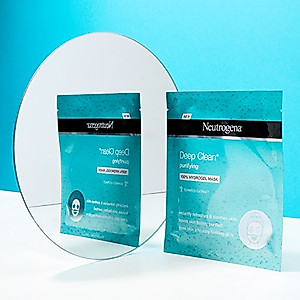 Neutrogena Deep Clean Purifying Hydrating Hydrogel Mask,1.0 Ounce Each (12 pack)
