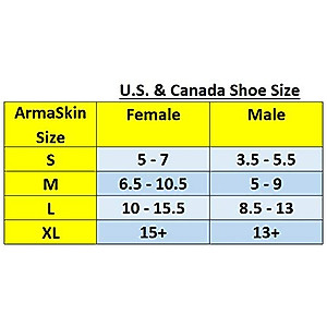 ArmaSkin Extreme Anti-Blister Hiking Crew Socks for Men and Women (Large, Black)