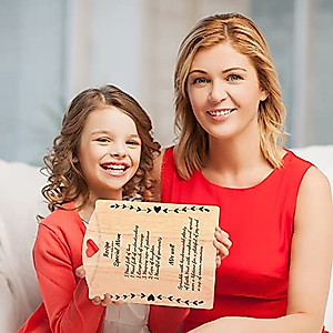 VINETEN Gifts for Mom - Cutting Board Engraved with "Recipe Mom" Verse - Mother's Day Gift for Mom from Daughter or Son - 13 Inch Personalized Birthday Gift for Women