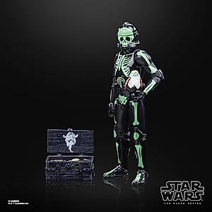 STAR WARS The Black Series Clone Trooper (Halloween Edition) and PORG Toys, 6-Inch-Scale Holiday-Themed Collectible Figures, Ages 4 and Up