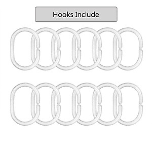 Pink Shower Curtain, Cute Flamingo Shower Curtains, Modern Art Boho Bath Curtains, Pink Bathroom Accessories Set 71x71 Inches