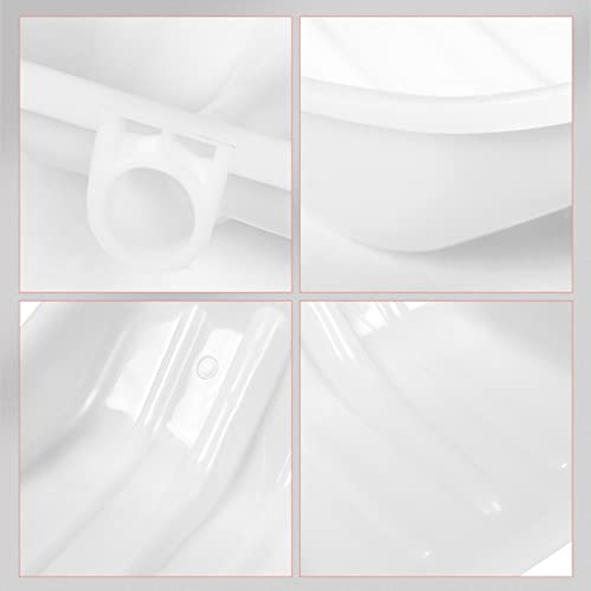 LIOOBO Ice Remover Tool Plastic Shovel Head Replacement Snow Shovel Grain Shovel Poultry Feed Shovel Windshield Shovel