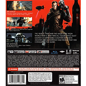 Wolfenstein: The New Order - Playstation 3