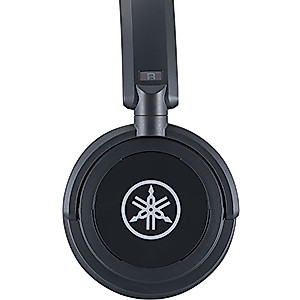 Yamaha HPH-100B Dynamic Closed-Back Headphones, Black