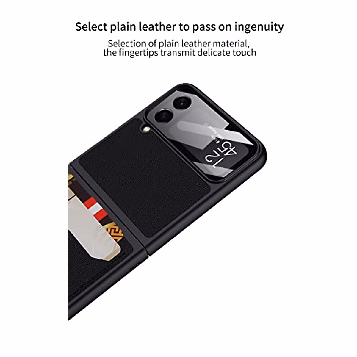 SHIEID Samsung Z Flip 4 Case with Ring, Galaxy Z Flip 4 Case with Screen Protector Electroplating Border Design Protective Cover for Samsung Galaxy Z Flip 4 5G, Mist Gold