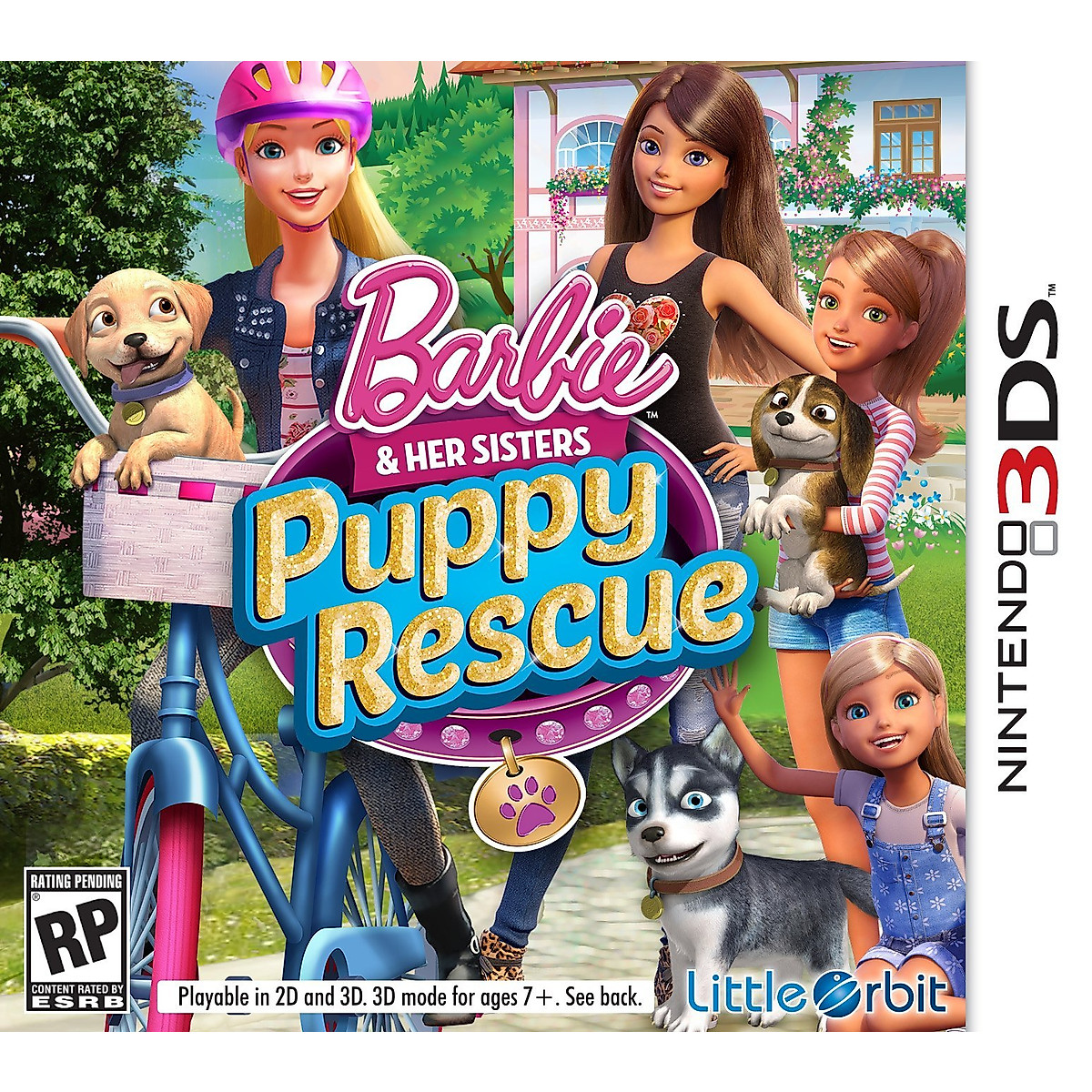 Barbie and Her Sisters: Puppy Rescue 3DS - Nintendo 3DS