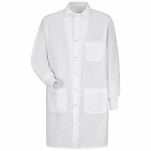 Red Kap Unisex Adult Kp72 Medical Lab Coat, White, Medium US