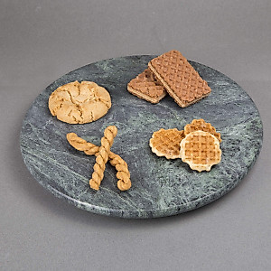 Creative Home tural Marble 12 Inches Lazy Susan, 12" Diameter, Green