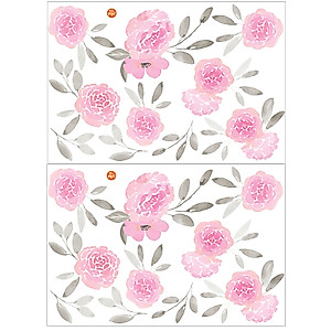 Wall Pops WPK2458 May Flowers Wall Art Kit, Pink