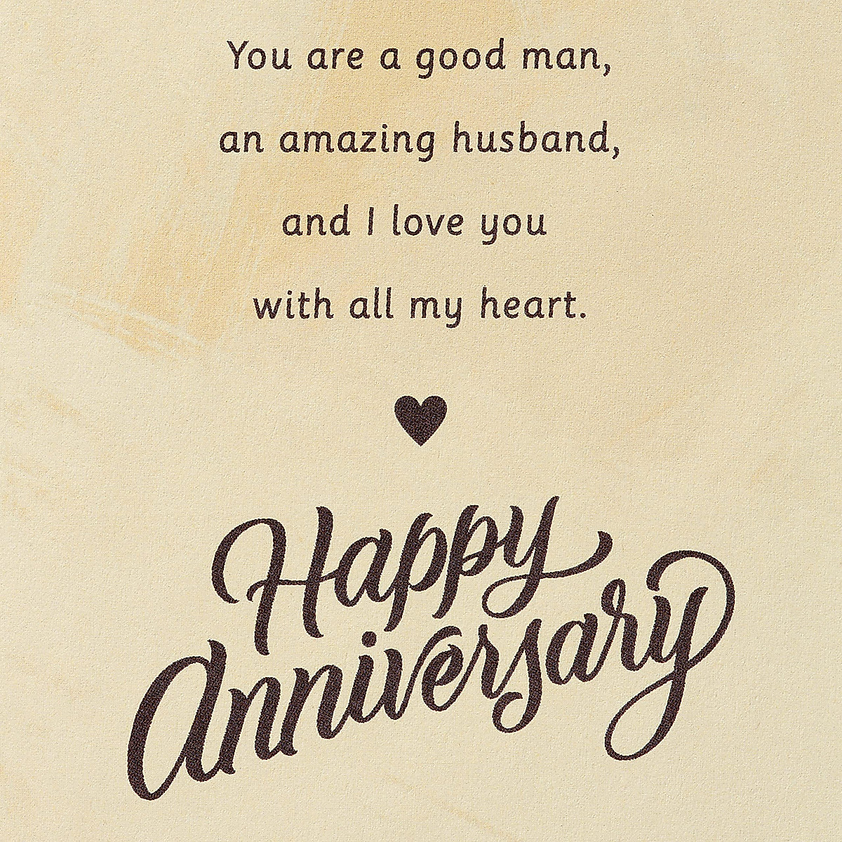 American Greetings Anniversary Card for Him (The Best In Me)