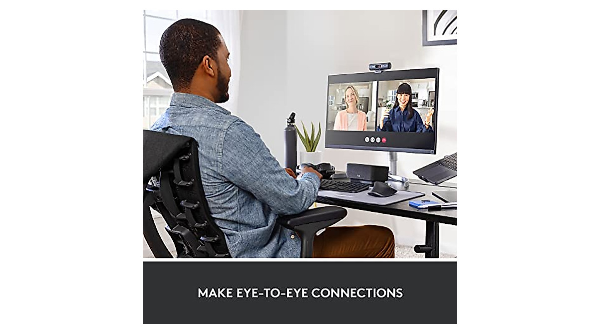 Logitech Brio 501 Webcam: Auto Light, Noise Reduction, Show Mode