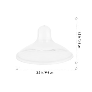 Nipple Shield 4pcs Silicone Nipple Shield Cover Set Breastfeeding Nursing Shield Protector for Women
