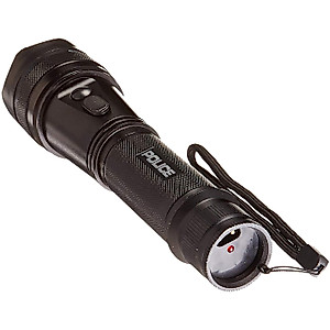 POLICE Stun Gun 1109 - Max Volt Rechargeable with LED Tactical Flashlight
