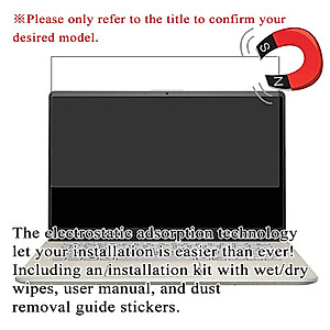 Synvy Tempered Glass Screen Protector Film, Compatible with HP Spectre x360 15-eb0015TX 15-eb0000 15.6" 9H Screen Protectors Guard （Active Area Cover Only）