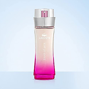 Lacoste Touch of Pink Eau de Toilette for Women, 3.0 Fl Oz