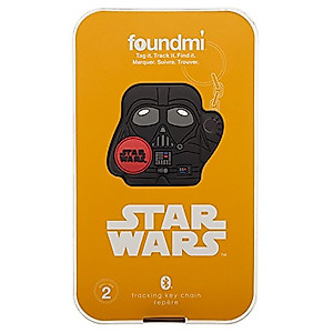 Star Wars foundmi 2.0 Personal Bluetooth Tracker, Darth Vader