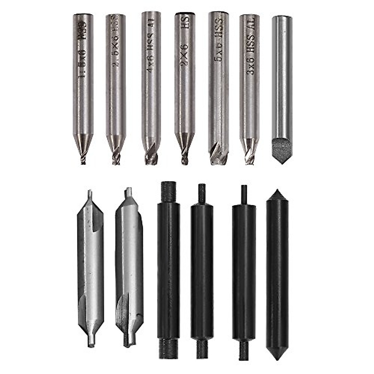 13pcs/Set Drill Bits Key Cutting Machine Cutter Vertical Machine Cutting Parts