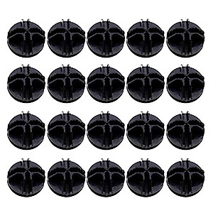 Creative-Idea 20pcs Wire Cube Connectors for Cube Storage Shelves and Modulars Organizers 36x21mm