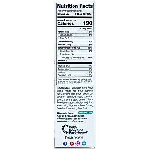Namaste Foods Gluten Free Lemon Poundcake Mix, 18 oz.