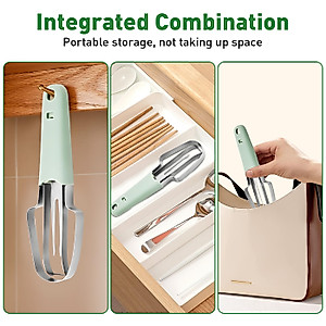 Banyaa Watermelon Cutter Slicer Tool, 3-in-1 Watermelon Fork Slicer Cutter, Stainless Steel Watermelon Popsicle Cutter, Multi Watermelon Slicer Melon Cutter for Camping Kitchen Gadgets (Green)