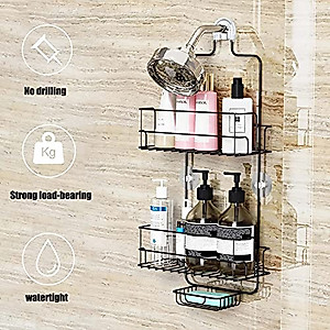 Sankoly 4 Pcs Bathroom Shower Caddy Connectors Suction Cups PVC Heavy Strength Clear Sucker Without Hooks for Regular Shower Caddy Basket Christmas Light