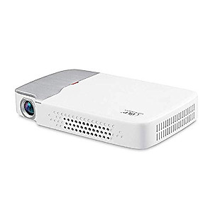 DROOS Portable Mini Projector Projector 1200 Lumens 854x480 1G+8G Android 5.1 WiFi Bluetooth 4.0 Active 3D Video LED Projector (Co(projectors)
