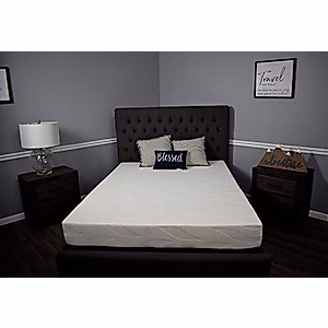 American Mattress Company 8" Graphite Infused Memory Foam-Sleeps Cooler-100% Made in The USA-Medium Firm (Twin)