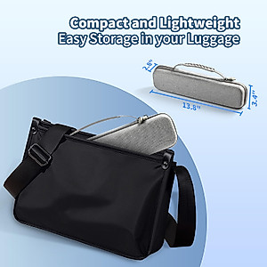 Omezizy M08F Portable Printer Case - Sturdy EVA Travel Bag, Compatible with Itari, PhoPRT, COLORWING, Odaro, Phomemo Portable Printer and HPRT MT800 Thermal Printer, Lightweight