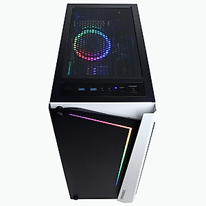 CyberpowerPC Gamer Supreme Liquid Cool SLC10300V4 (Desktop, Intel Core i7-10700K 3.8GHz CPU, NVIDIA GeForce RTX 3070 8GB, 16GB DDR4, 500GB PCI-E NVMe SSD, 1TB HDD, WiFi Ready, Win10 Home, Black)